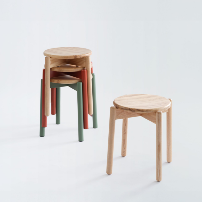 Wood Low Stool | Ninetwofive Interiors